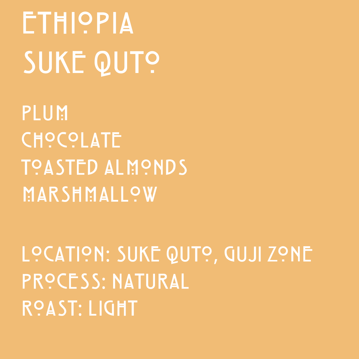 Ethiopia Suke Quto - Westside Coffee Co